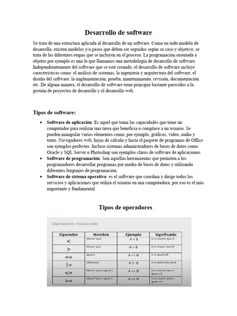 desarrollo de software pdf software ingeniería de software