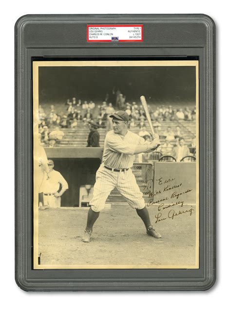 Lou Gehrig Baseball Card Goonies