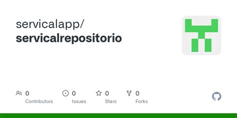 Github Servicalappservicalrepositorio