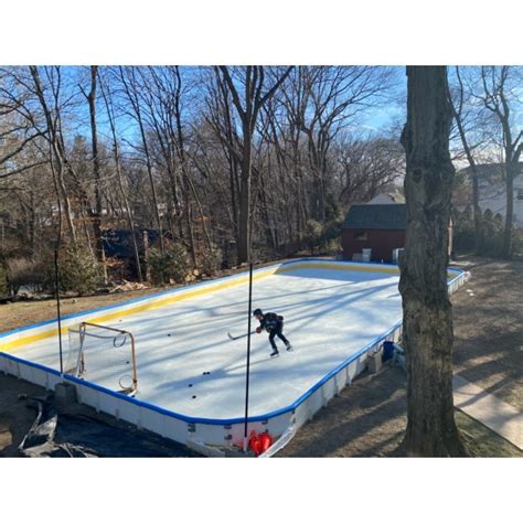Portable Refrigerated Rink Kits 32 X 60 Iron Sleek