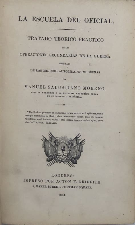 Escuela Del Oficial Tratado Teorico Practico De Las Operaciones