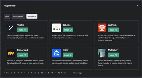 Chatgpt「プラグイン」とは？一覧（全1074種）と使い方 Chatgptの学校