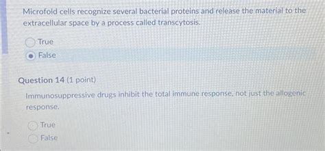 Microfold Cells Recognize Several Bacterial Proteins