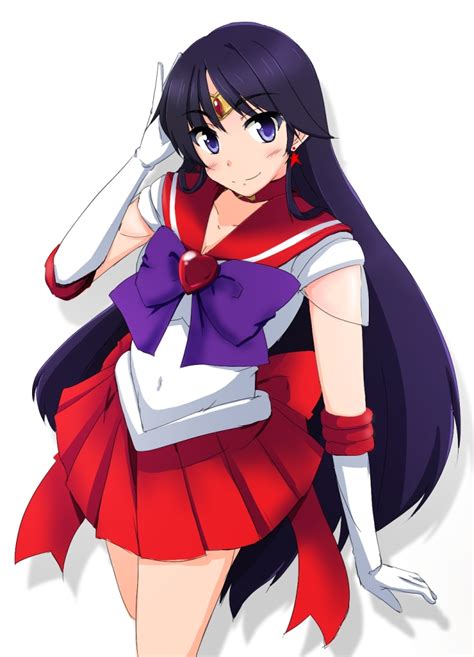 Hino Rei Sailor Mars And Super Sailor Mars Bishoujo Senshi Sailor Moon Drawn By Ax S Danbooru