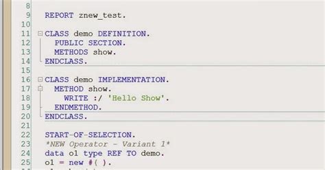TECHSAP NEW Instance Operator Is It A Replacement Of Create