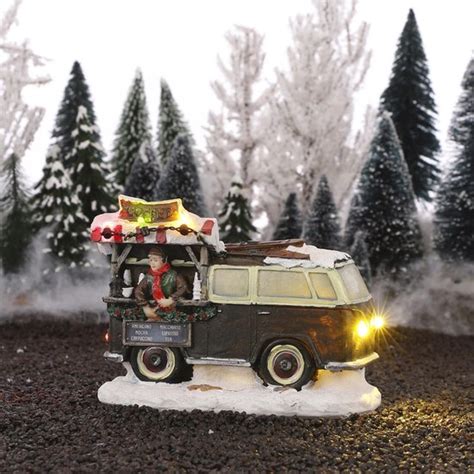 Luville Kerstdorp Miniatuur Foodtruck Koffie L14 X B8 X H10 Cm Bol