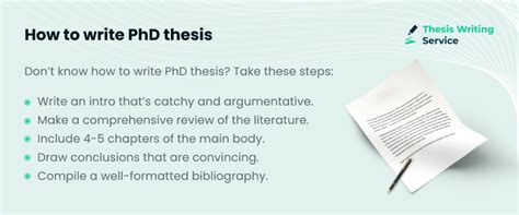 Pro PhD Thesis Writing Services For Your Academic Success