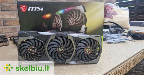 Rtx 2070 super msi gaming x trio - Skelbiu.lt