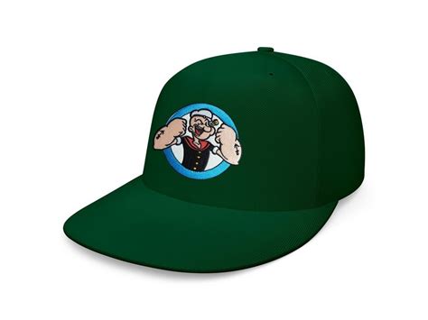 Blondie And Brownie Baseball Cap Unisex Erwachsene Popeye Arm Face Stick
