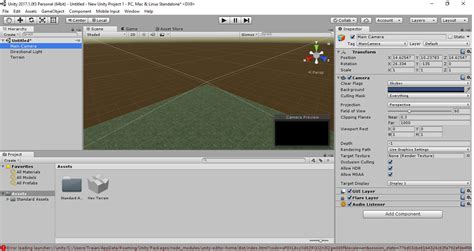 Main Camera Showing Black Screen Questions Answers Unity Discussions