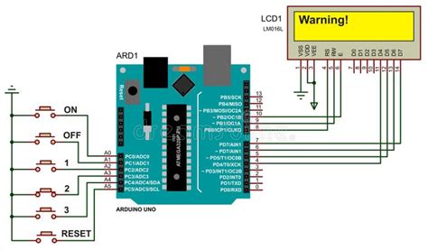 Arduino Scheme Of Processing Keyboard Keystrokes And Displaying Information On An Alphanumeric