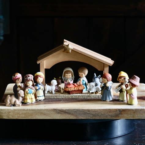 Cute Nativity Set Etsy