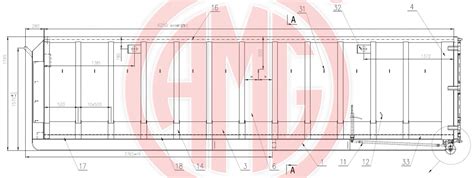Abrollcontainer Offen 22 Cbm
