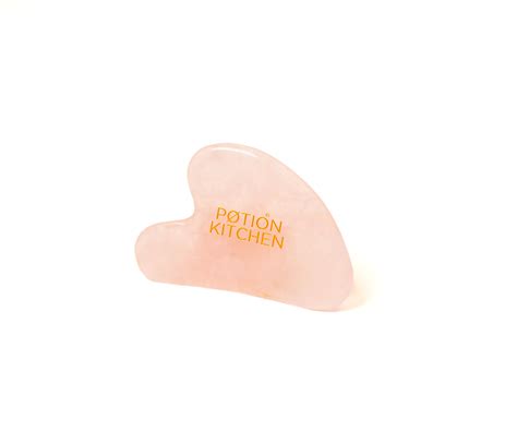 Rose Quartz Gua Sha Massage Stone Sohati Care Rose Quartz Gua Sha Massage Stone Sohati Care