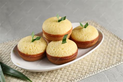 Premium Photo Kue Apem Jawa Is Indonesian Traditional Snack Made