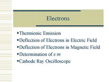 PPT Electrons PowerPoint Presentation Free To View Id 114acd MDA4O