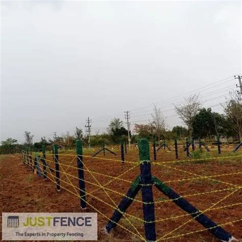 Rust Proof Barbed Wire Fence Pvc Coated 12x12 At ₹ 140kg Barbed