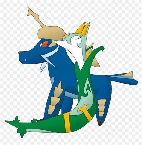 Pokemon Samurott And Serperior