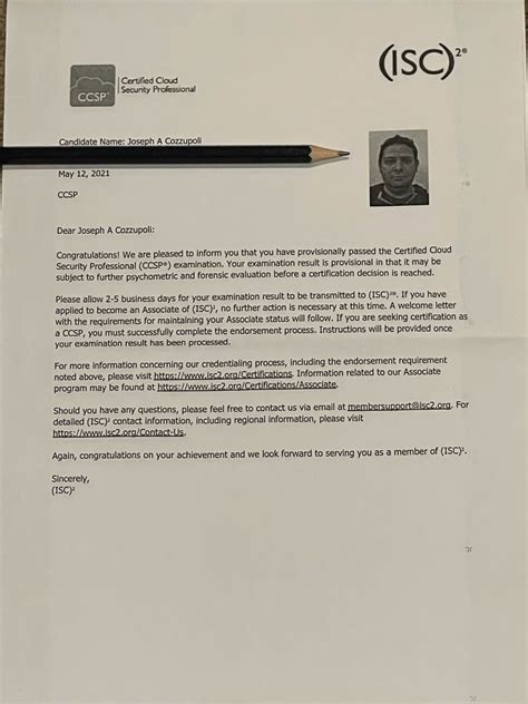 Joe Cozzupoli On Linkedin Isc2 Ccsp Cloudsecurity 53 Comments