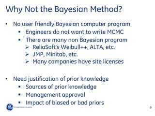 General Bayesian Methods For Typical Reliability Data Analysis PPT