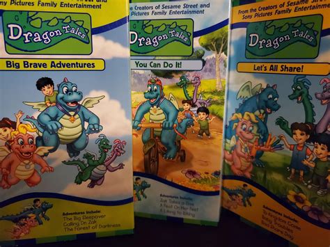 Dragon Tales Lets All Share Vhs
