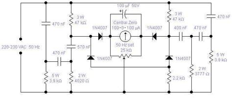 Ac Frequency Meter Circuit Diagram Circuit Diagram
