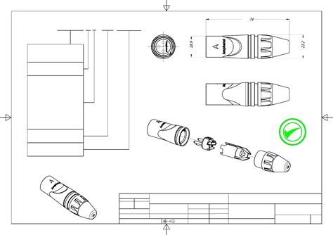 Amphenol Sine Systems Corp 的 AX MB Drawing 規格書 DigiKey