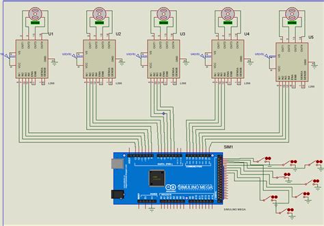 Code And Diagram Help I Dont Know Why When I Run The Simulation The Motors Do Not Start Miving