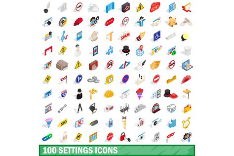 Settings Icons Set Graphic By Ylivdesign Creative Fabrica