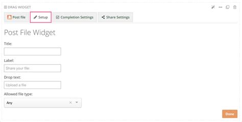 How Do I Use The Post File Widget Core Widgets Openlearning Help Community
