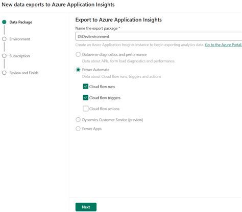 Power Platform Data Export Track Cloud Flow Usage With Azure Application Insights Rajeev