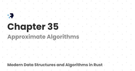 Chapter 35 Modern Data Structures And Algorithms In Rust