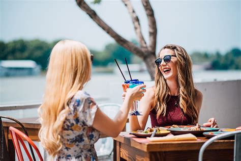 Girls Making A Toast By Stocksy Contributor Boris Jovanovic Stocksy