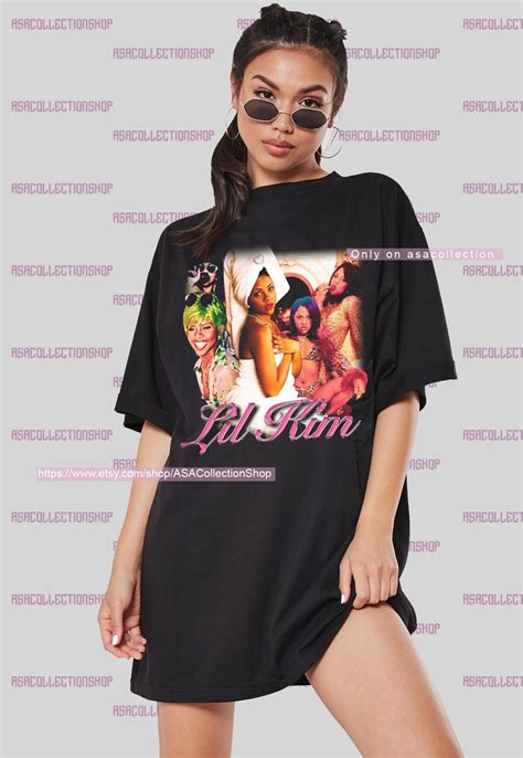Lil Kim T Shirt Hard Core Lil Kim Vintage Graphic T Shirt Etsy