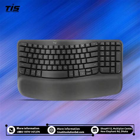Logitech Wave Keys Ergonomic Keyboard
