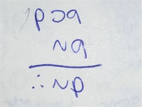 Introduction To Logic Logical Operators Rules Of Inference Flashcards