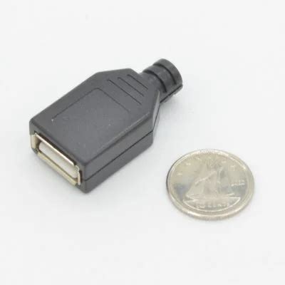 Usb Diy Connector Shell Type A Female Bc Robotics