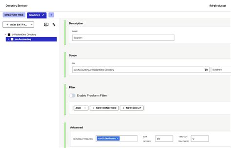 managing directory stores radiant logic documentation