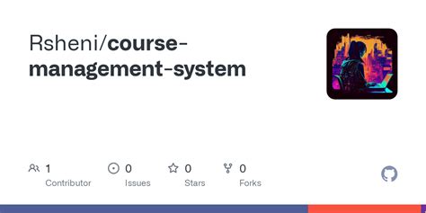 Github Rshenicourse Management System