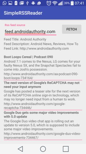 Building A Simple Rss Reader Full Tutorial With Code Android Authority