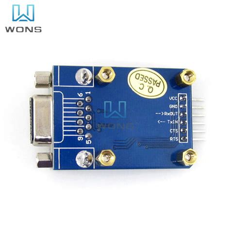 Rs232 To Ttl Rs232 To Uart Serial Port Module Sp3232 Brushing Cable