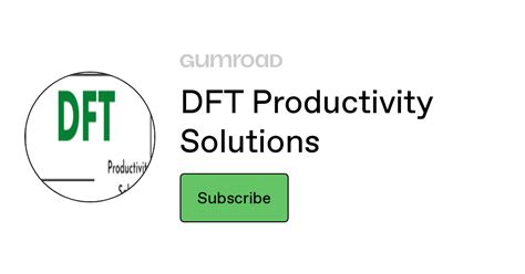 Dft Productivity Solutions