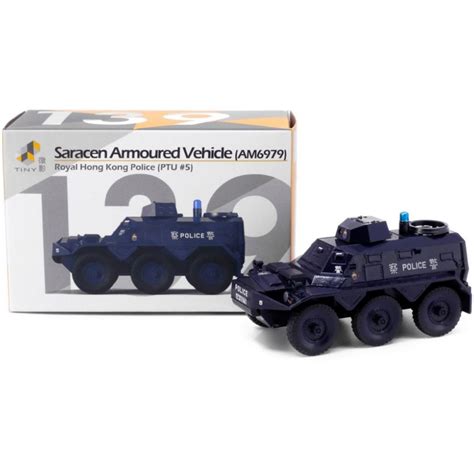 Tiny Models Saracen Apc Royal Hong Kong Police 1 72 Scale Phillips Hobbies