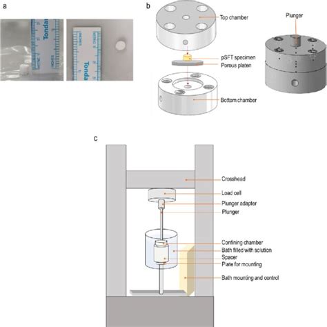 sample preparation and confined compression testing of psft the