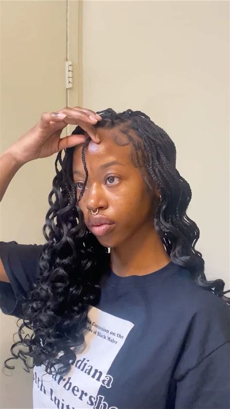 Flexirod Curls Xsmall Box Braids Braids For Black Hair Cute Box