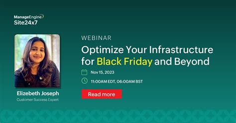 Manageengine Site24x7 On Linkedin Site24x7 Monitoring Devops Capacityplanning Blackfriday