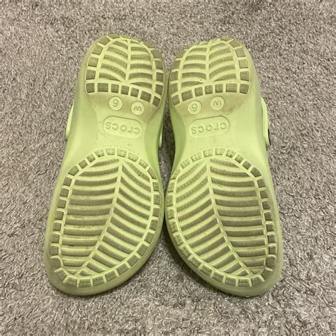 Crocs Womens Green Sandals Depop