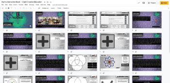 Atoms Guided Notes Leveled Reading Printable Activities Editable Slides