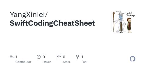 Github Yangxinlei Swiftcodingcheatsheet