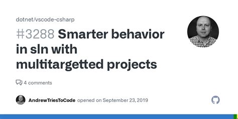 Smarter Behavior In Sln With Multitargetted Projects · Issue 3288